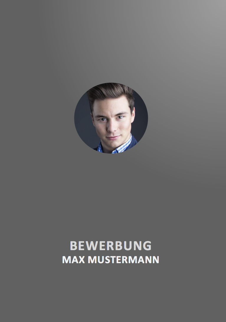 Deckblatt Muster | MeineBewerbung.net